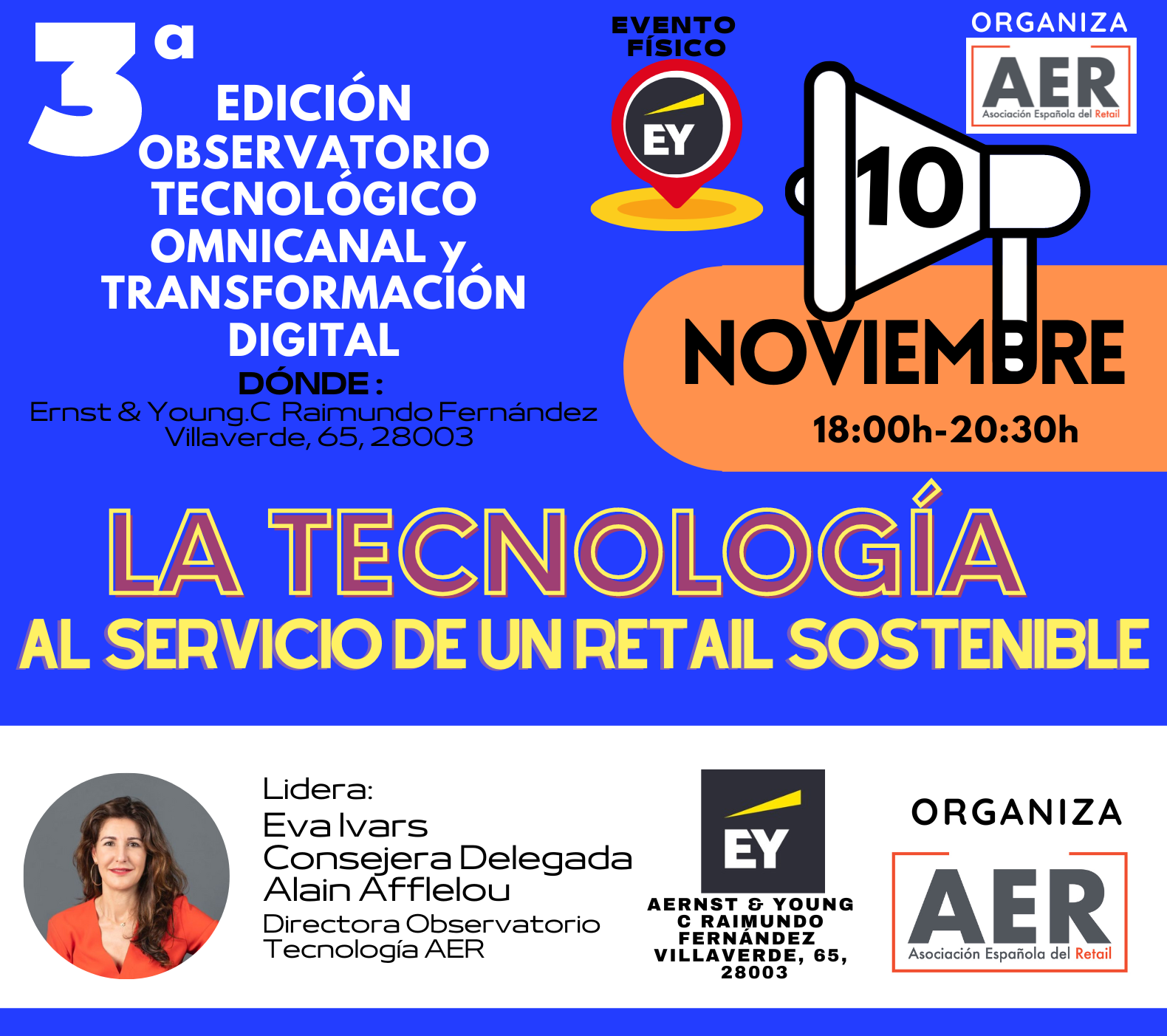 3ª Edición Observatorio Tecnológico AER. 10 Noviembre. ASISTENCIA ...